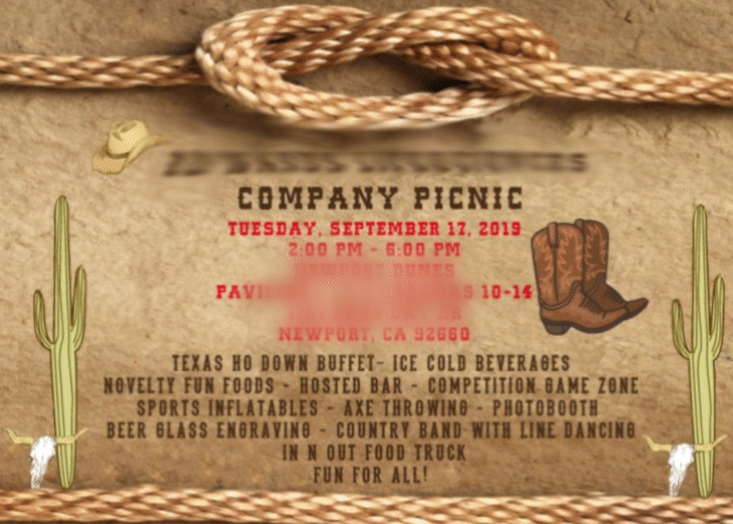 11 Examples of Flyers for Company Picnics Sure to Inspire You